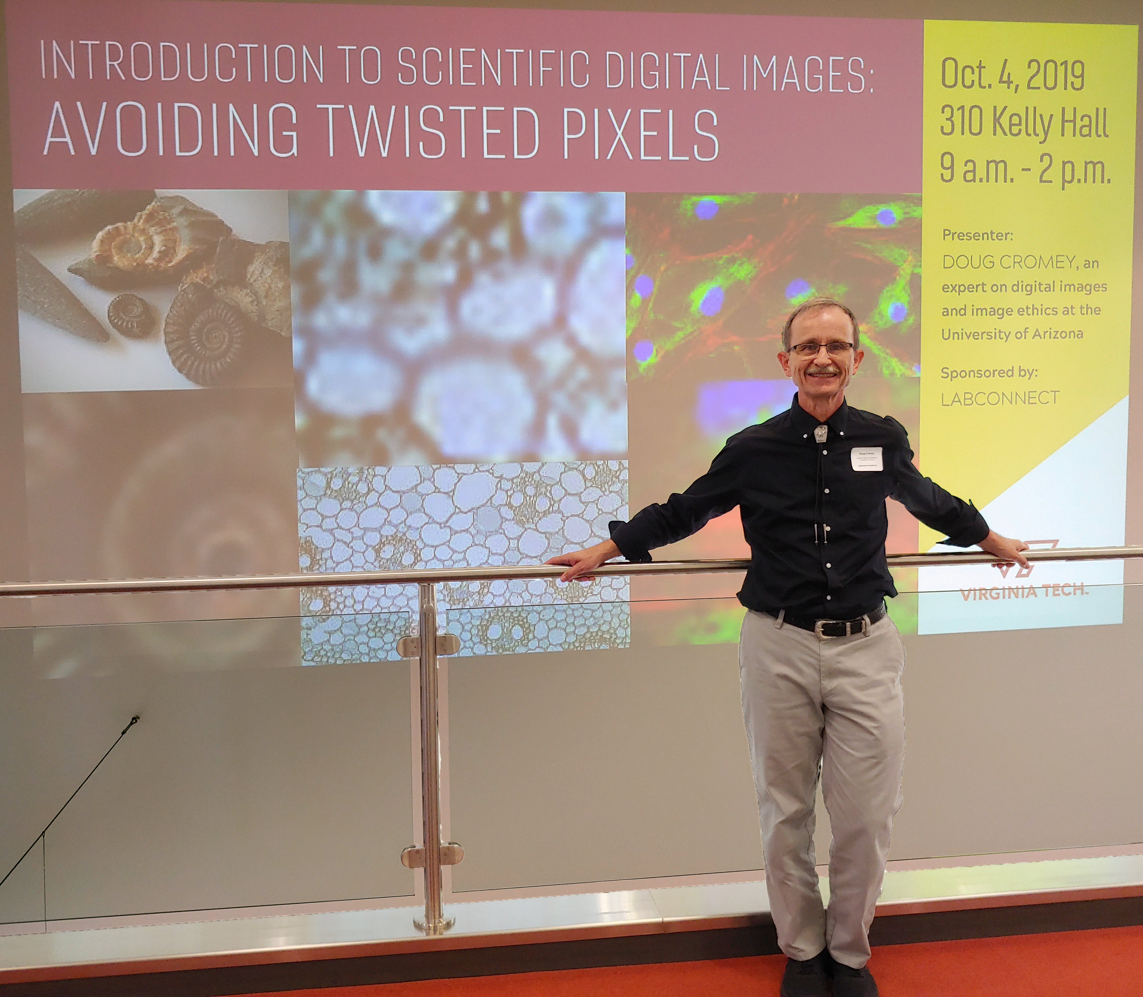 Scientific digital imaging workshop presented at Virginia Tech ...